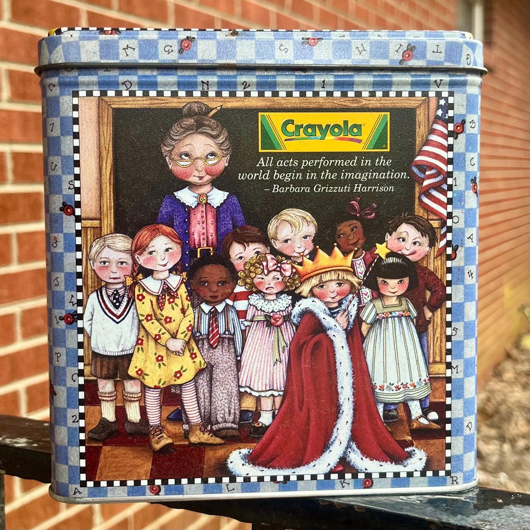 Vintage 2001 Crayola Crayon Mary Engelbreit Collaborative Collector's ...