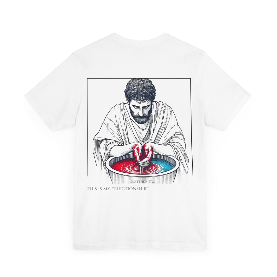 Election Shirt: Pontius Pilot (style B) - Unisex Jersey Short Sleeve ...