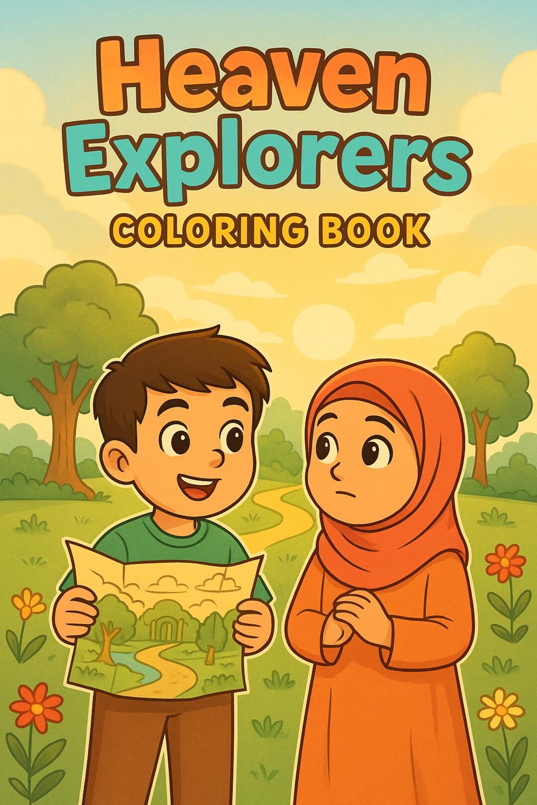 Coloring Book for Kids | Printable Coloring Pages to Explore Heaven ...