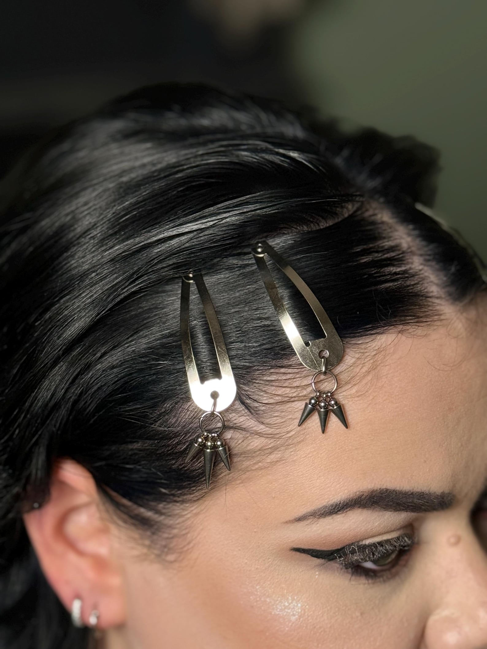 Goth Alternative Y2k Style Snap Clips - Etsy