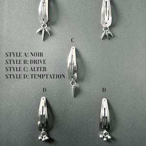 Goth Alternative Y2k Style Snap Clips - Etsy