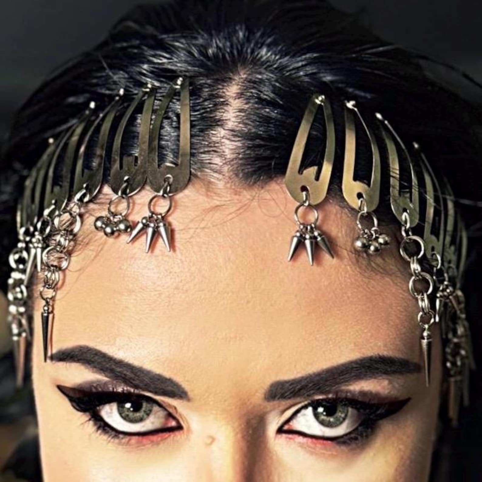 Goth Alternative Y2k Style Snap Clips - Etsy