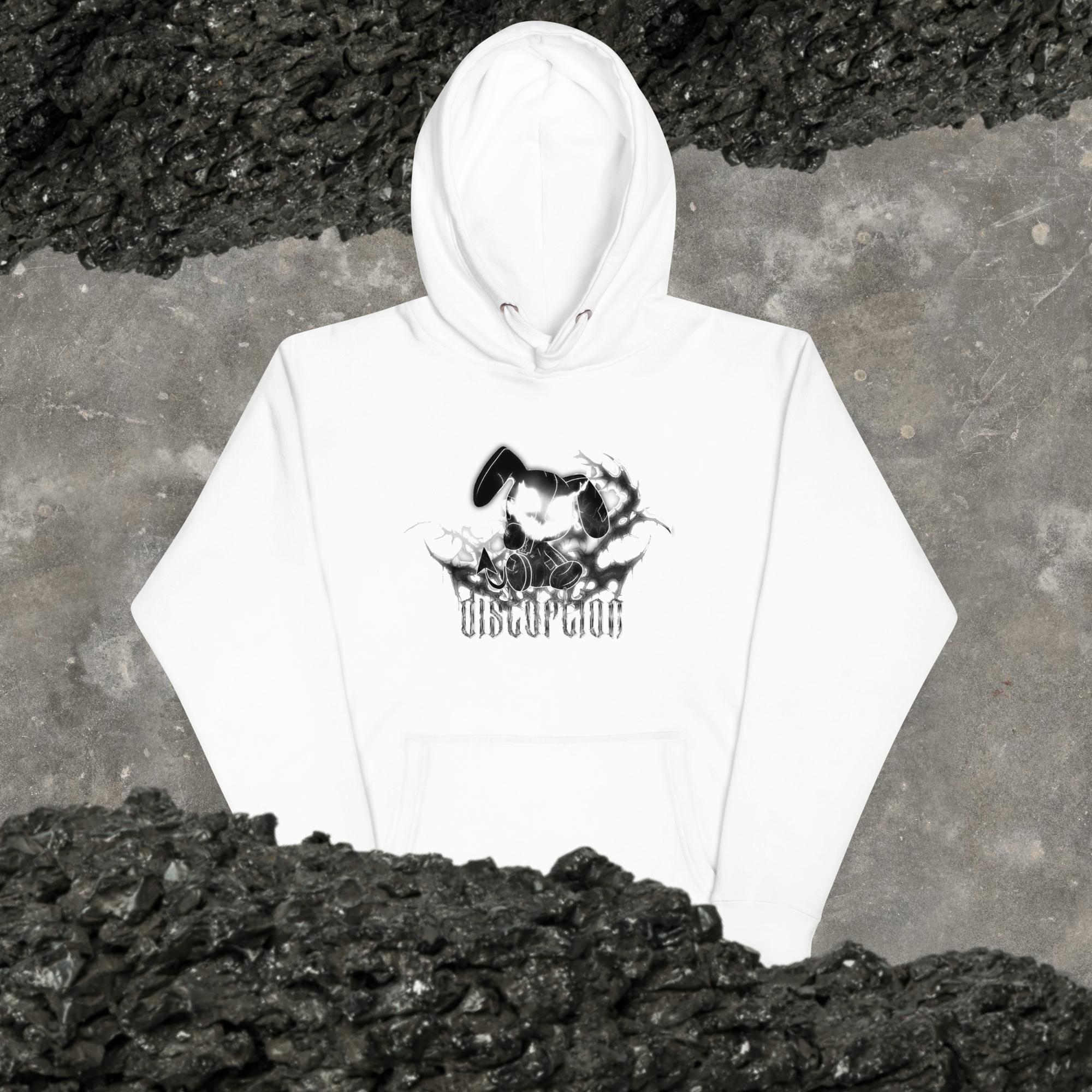 Weird Bunny Hoodie Creepy Cute Weirdcore Gothic Punk Clothes Alt Edgy ...