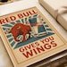 Red Bull Vintage Poster - Retro Red Bull Wall Art - Man Cave Decor ...