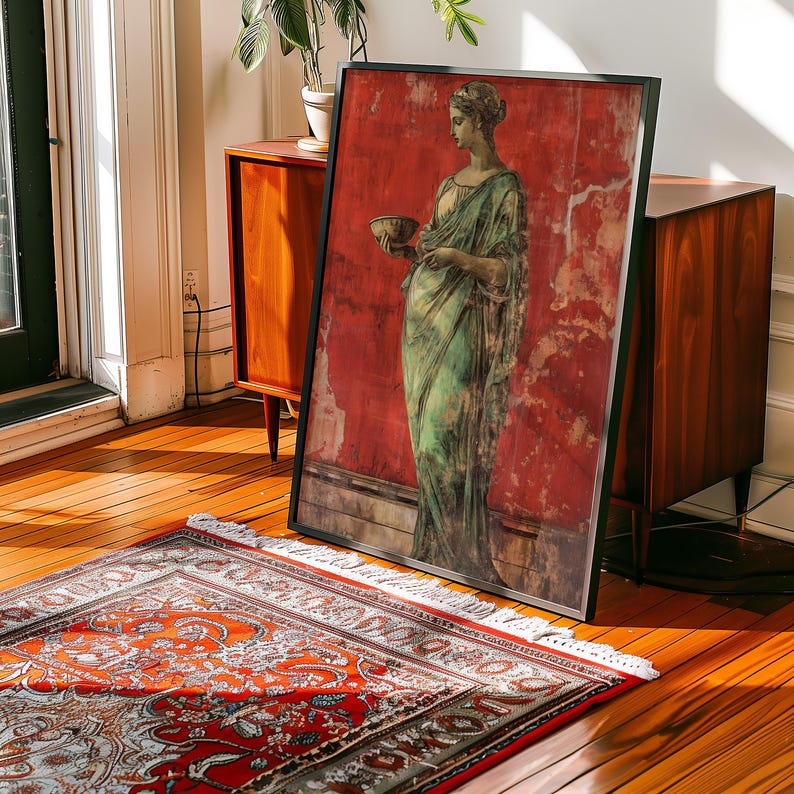 Ancient Roman Art Print - Vintage Classical Wall Art - Historical Decor ...