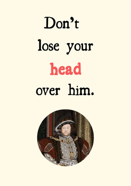 Henry the 8th Poster, Henry VIII, History Poster, Funny Poster, History ...