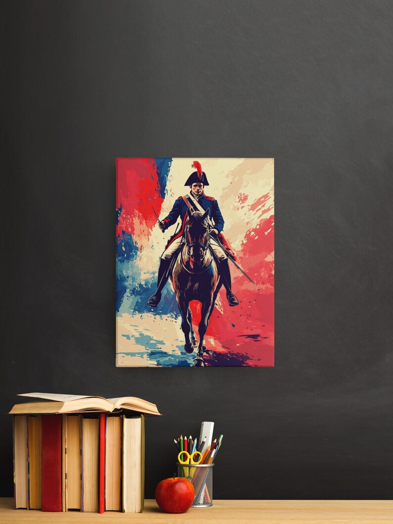Napoleon Poster, French Tricolour, Napoleon Bonaparte Poster, Napoleon ...