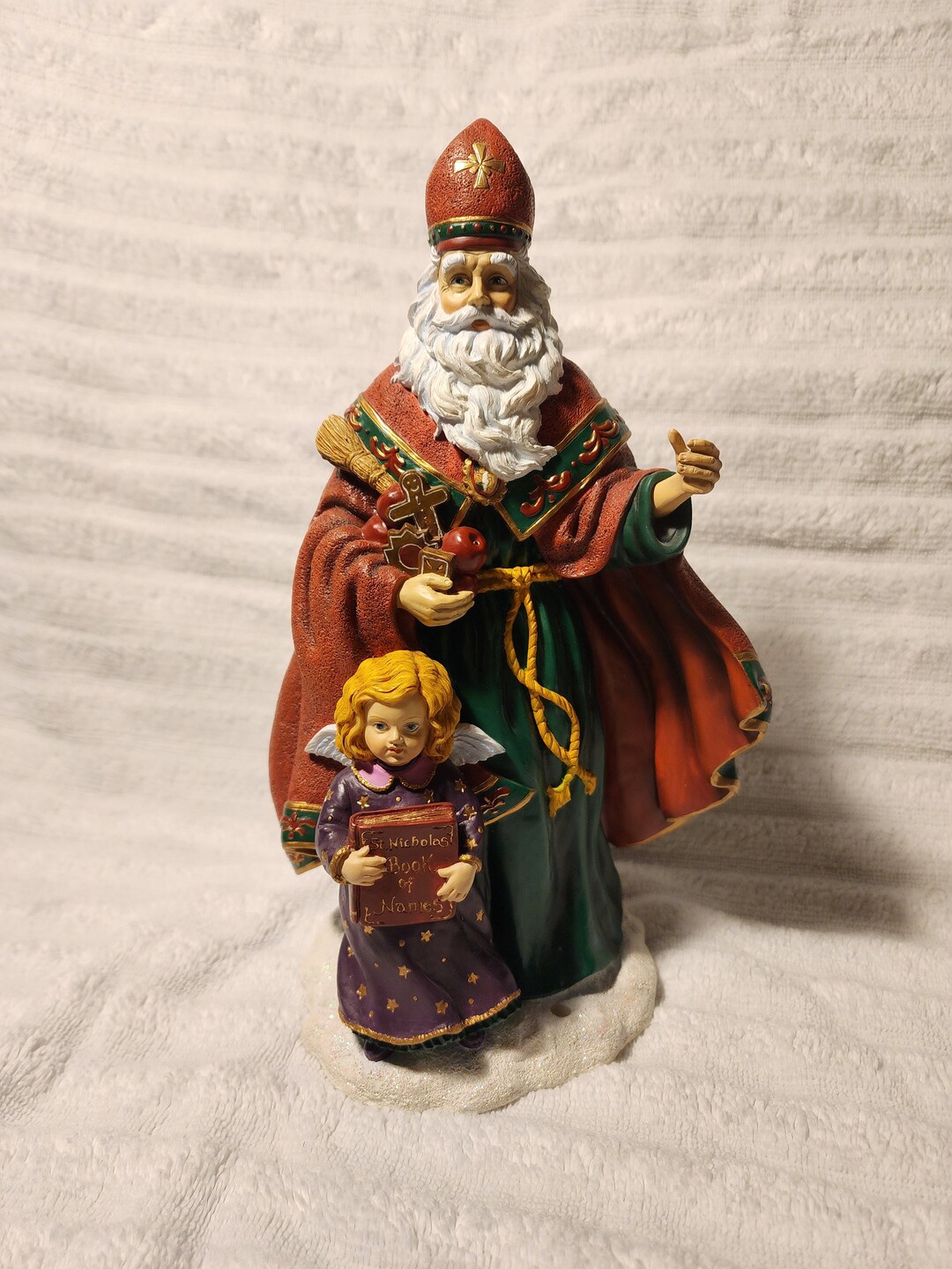 St. Nicholas 11" Pipka Memories of Christmas Limited Edition Santa ...