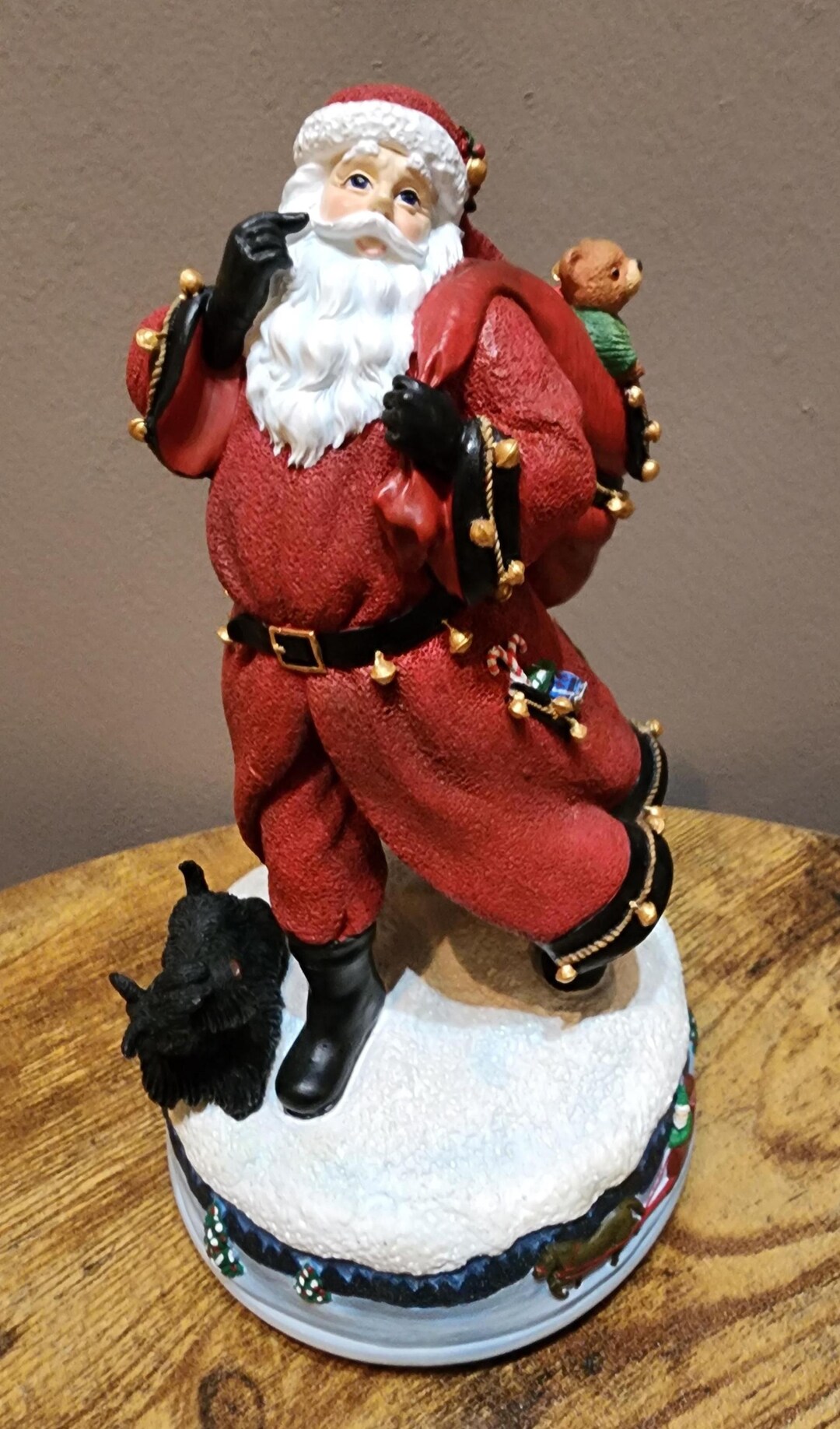 Pipka Jingle Bells 7.5" Musical Santas Design # 11673 - Etsy