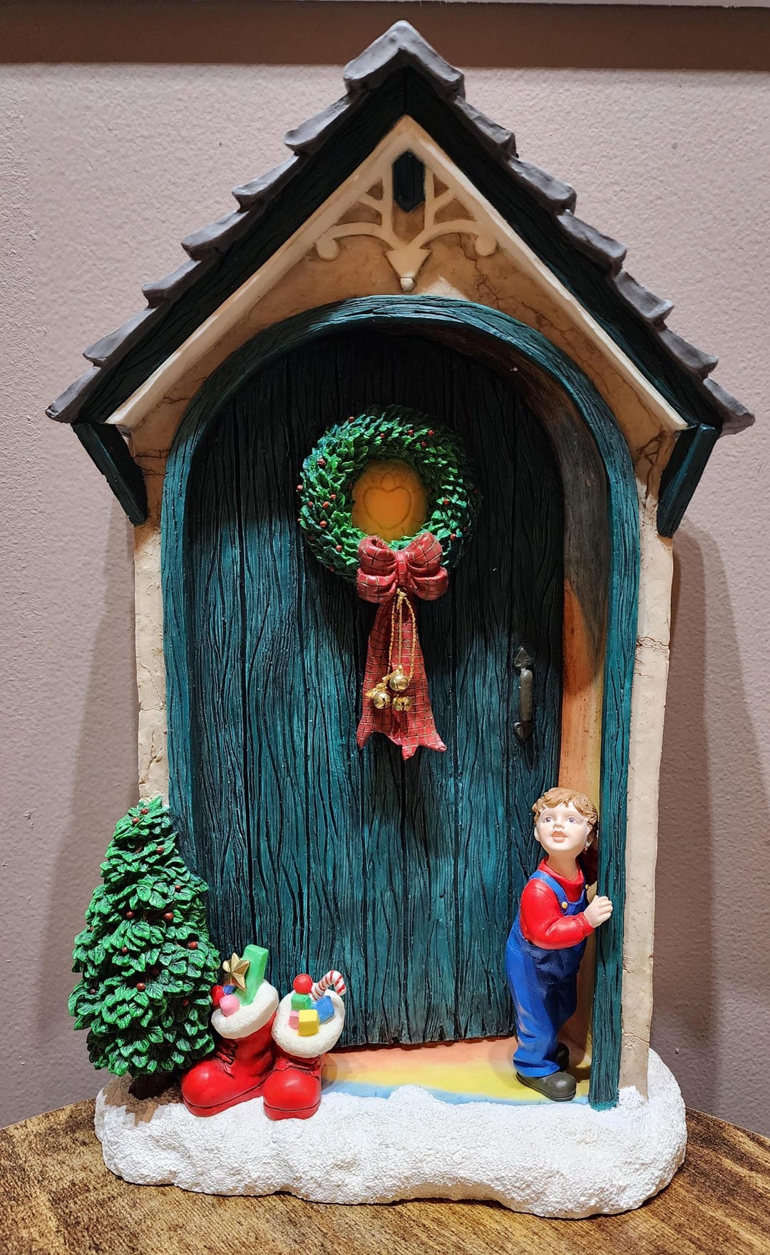 Pipka Knock Knock Santa Door Memories of Christmas 13.5" Number 269 ...