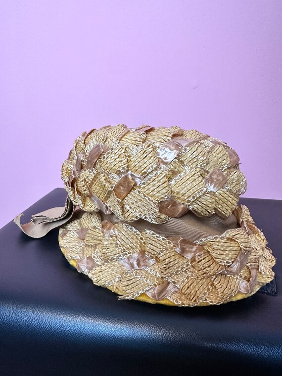 1960s Roller Straw Hat - Gem