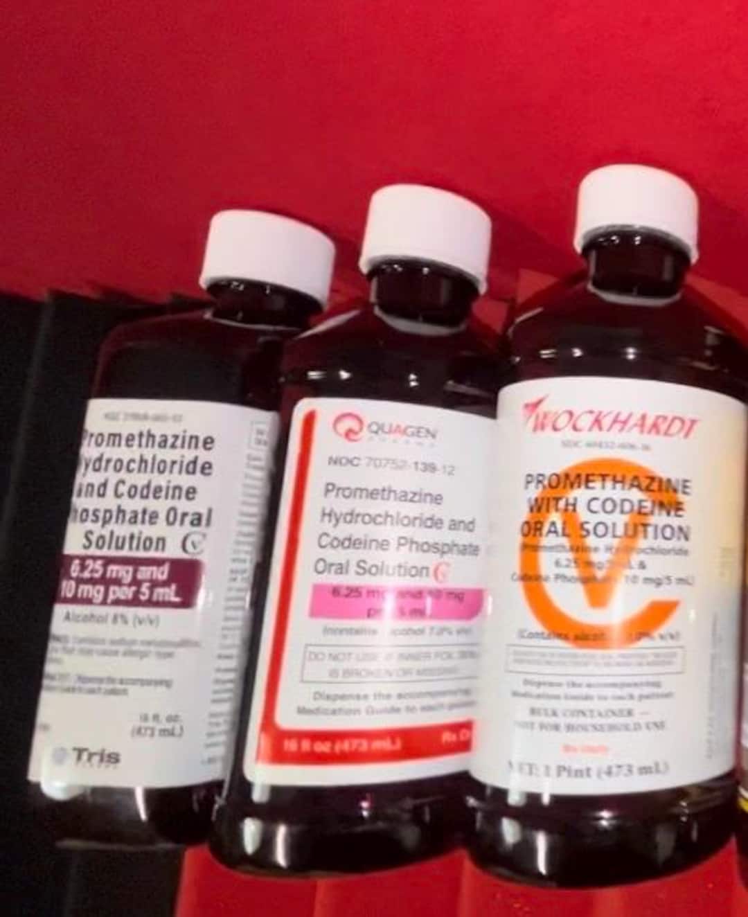 BUNDLE of 3~wockhardt/quagen/tris***empty Rep Bottles (PROPS Only 4 ...