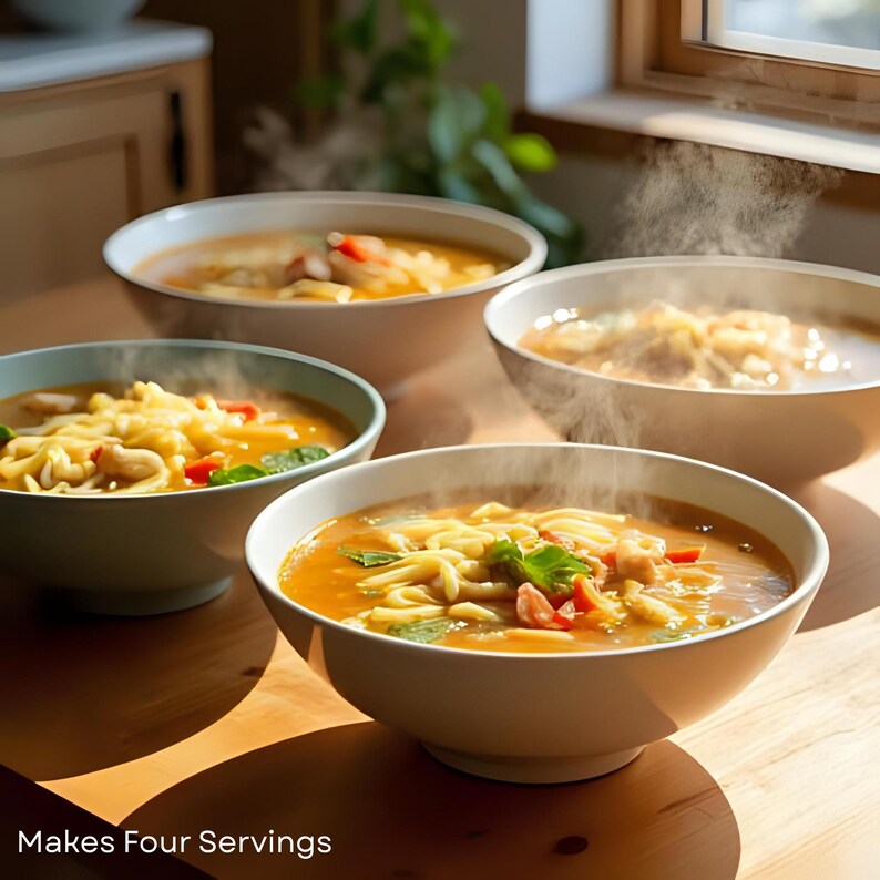 Homemade Chicken Noodles Soup Mix, Family Favorite Comfort Food, Easy ...