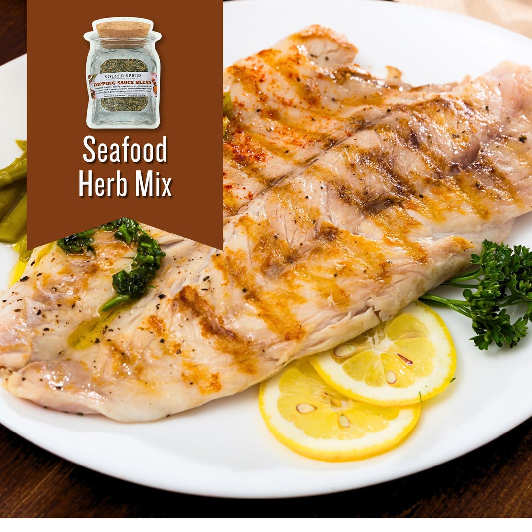 Seafood Herb Mix | Flavorful Seafood Seasoning, Salt Free, Gluten Free ...