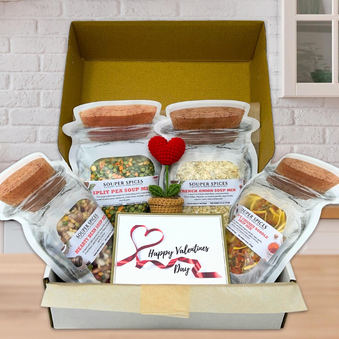 Valentine's Day Gift - Soup Lover Gift, Care Package for Her, Gift Box ...