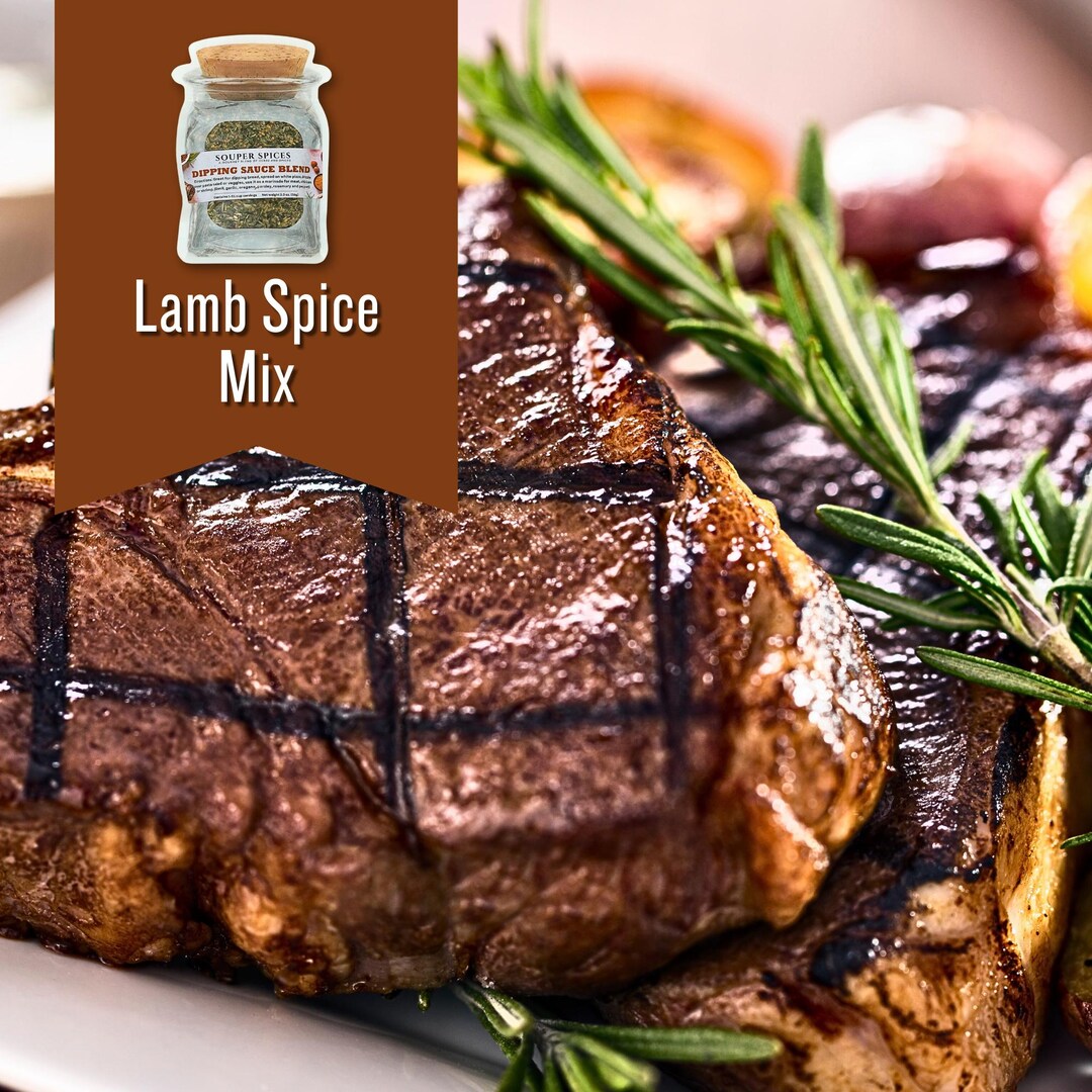 Lamb Spices | Low Sodium Seasoning for Loin, Chops, Tenderloin & Roasts ...