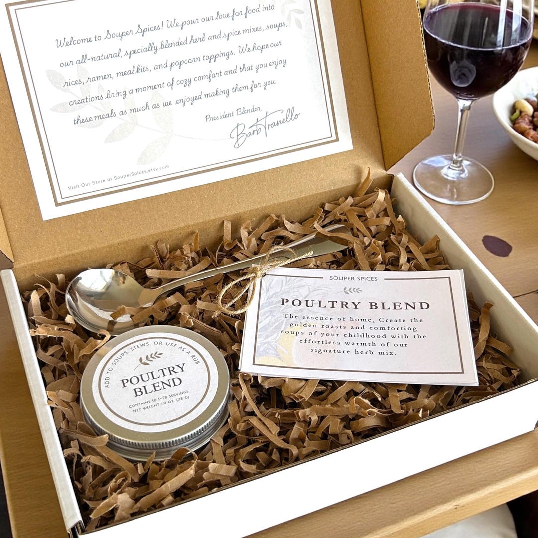 Gourmet Poultry Seasoning Gift Set | No Sodium Chicken & Turkey Rub - Etsy