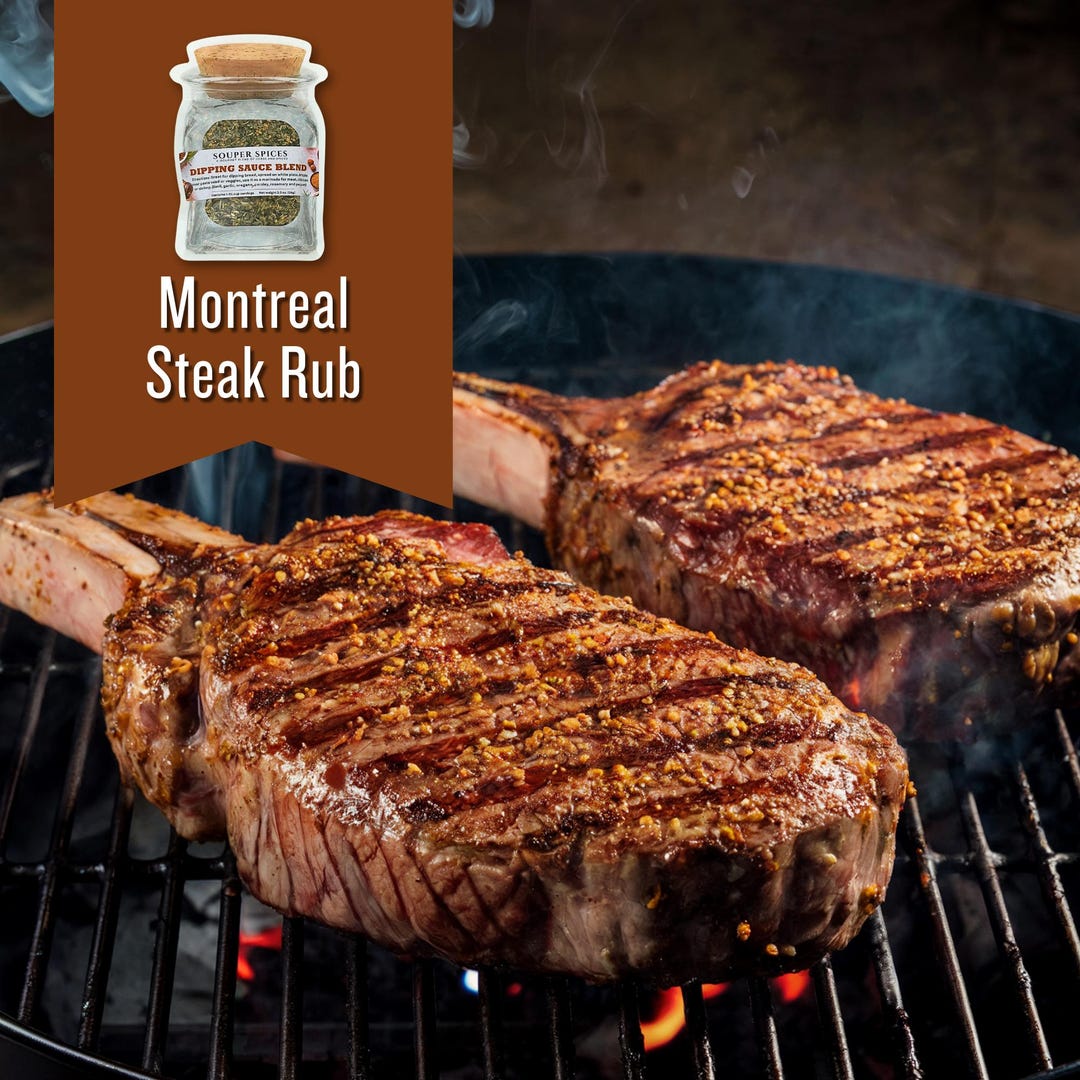 Montreal Steak Rub - Gluten Free Grilling Spices, Salt Free BBQ Dry Rub ...