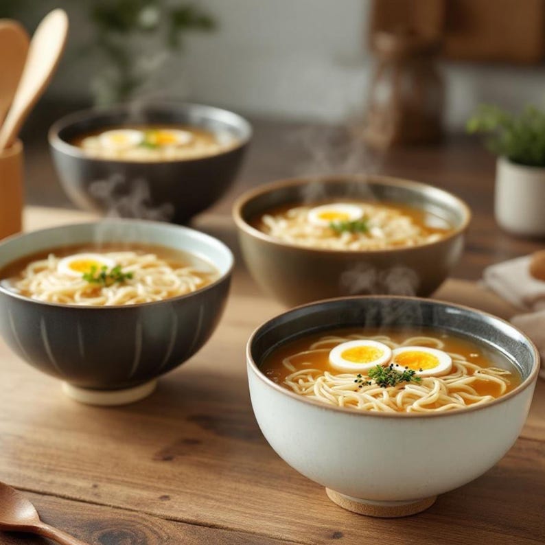 Healthy Gluten-free Rice Ramen Gift Set, Quick Easy Noodle Meal Kit ...
