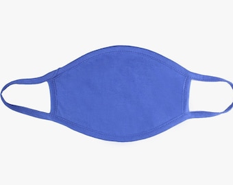 Mens Royal Blue Face Mask | Etsy