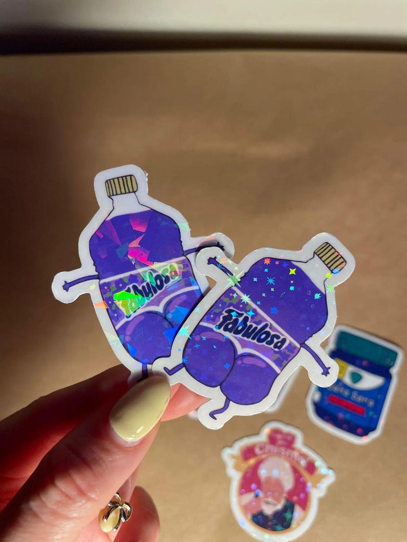 Holographic Mexican Stickers | Water-resistant, Laminated - Etsy