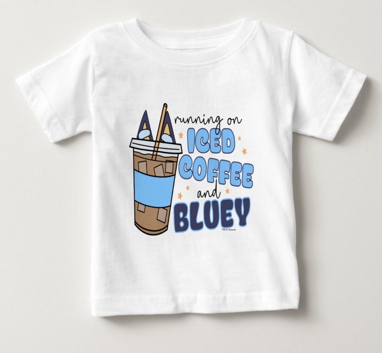 Bluey Ice Coffee PNG PDF SVG Eps Dxf for Your Custom Designs - Etsy