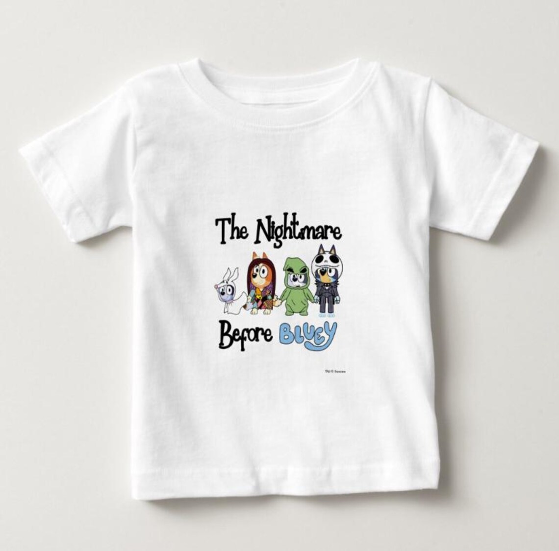 Bluey Nightmare Before Halloween PNG PDF SVG Eps Dxf for Your Custom ...