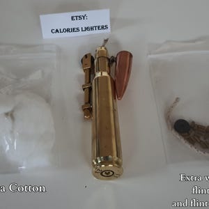 Unique Metro 2033 50 Cal. Bullet Lighter High Quality Brass Vintage ...