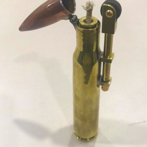Unique Metro 2033 50 Cal. Bullet Lighter High Quality Brass Vintage ...