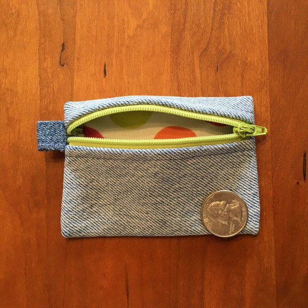 Denim Pouch - Etsy