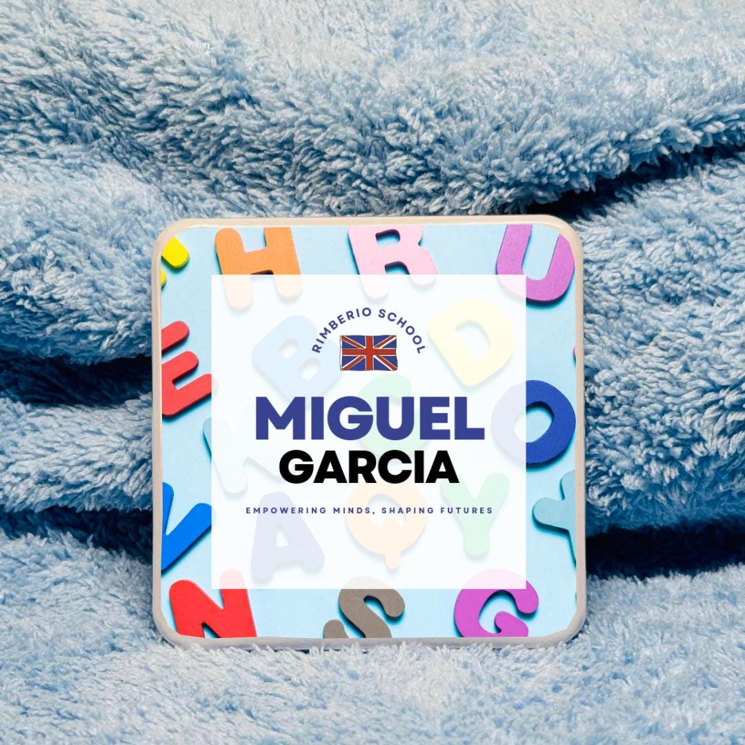 Customized Square Badge Name Tags / Refrigerator Magnets Durable ...