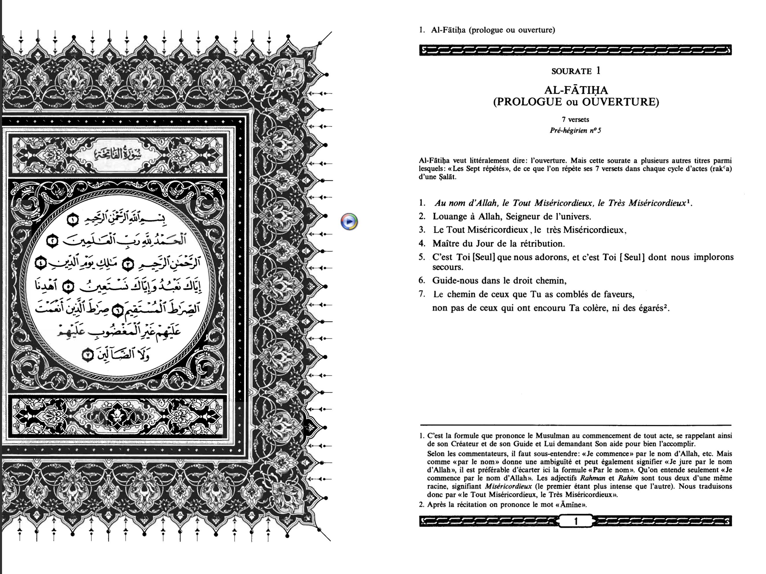 Le Saint Coran En Français - Traduction Complète Et Précise Avec ...
