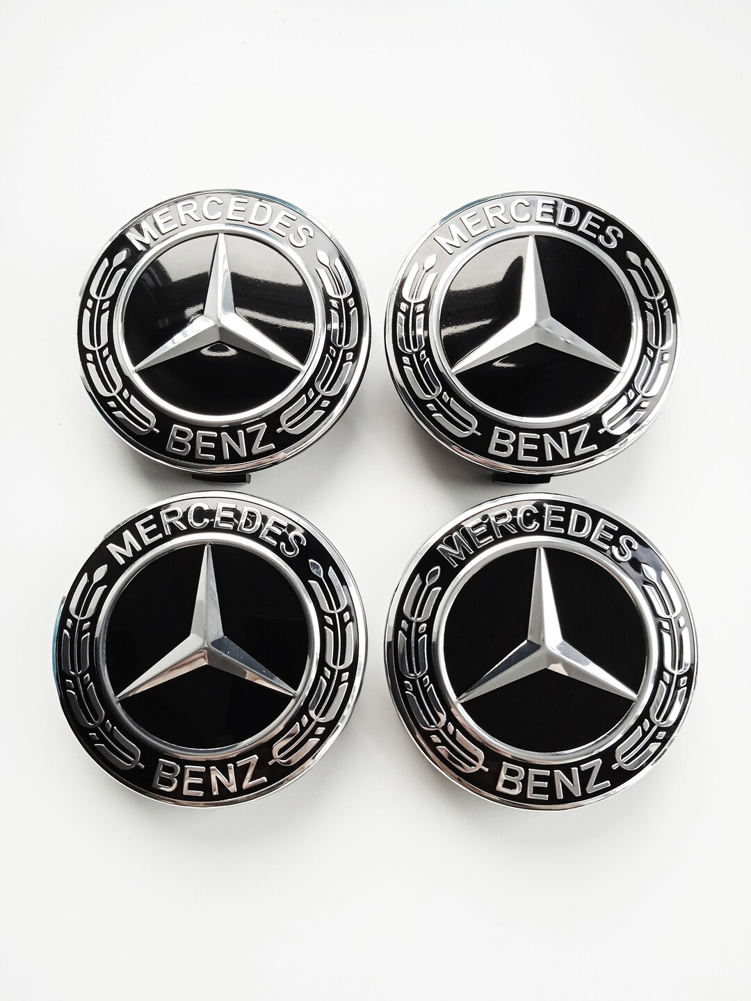 Preowned Wheel Center Caps, 75mm for MB Alloy Wheels, Hub Caps ...