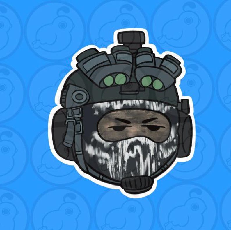 Call of Duty, Stickers, COD, Modern Warfare, Characters, Keegan - Etsy