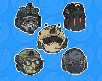Call of Duty, Stickers, COD, Modern Warfare, Characters, Keegan - Etsy