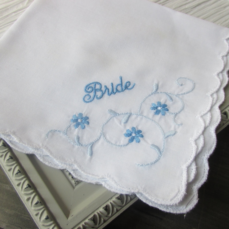 Wedding Handkerchief - Etsy