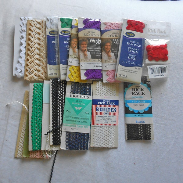 Rick Rack Lot - Etsy