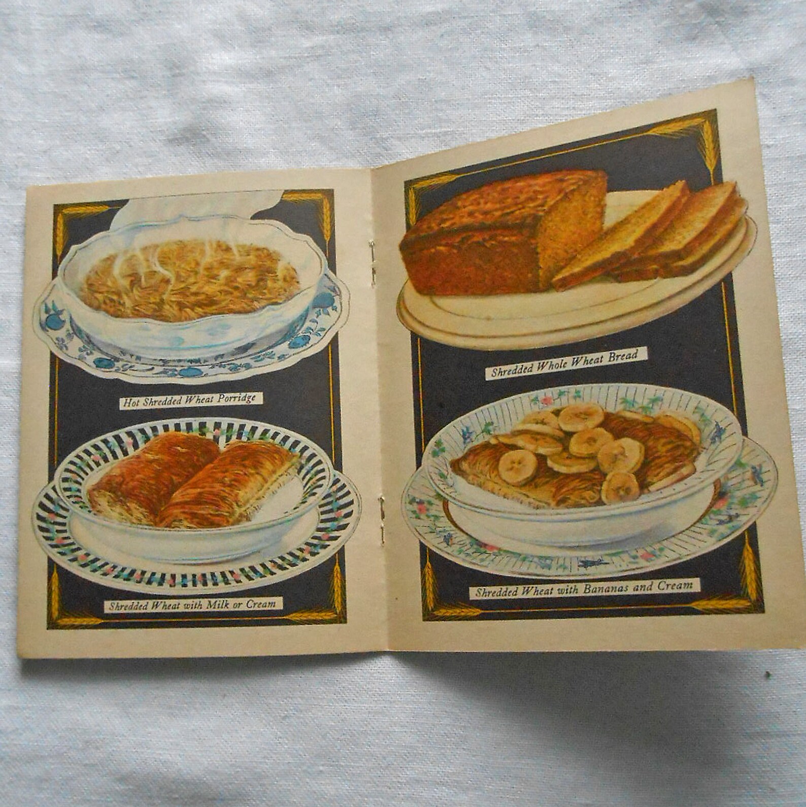 Art Deco FOOD BOOKLETS & Housewife's ALMANAC Kelloggs Ralston Shredded ...