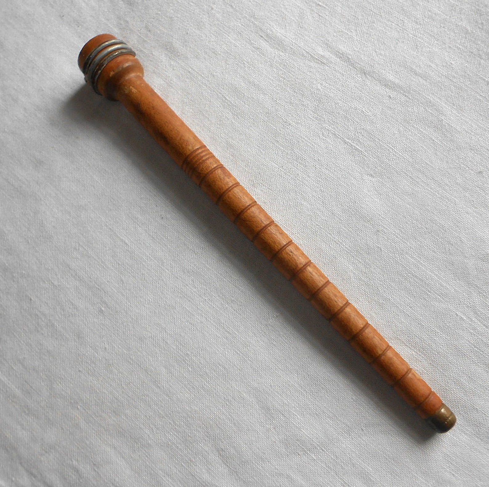 Industrial WOOD SPINDLE or BOBBIN From Cotton Weaving Mill Machine Loom ...