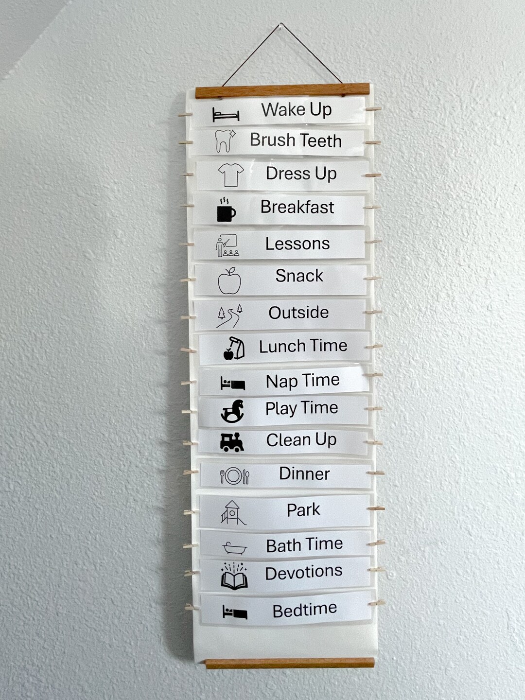 Personalized Daily Routine Chart, Daily Tasks, Checklist - Etsy