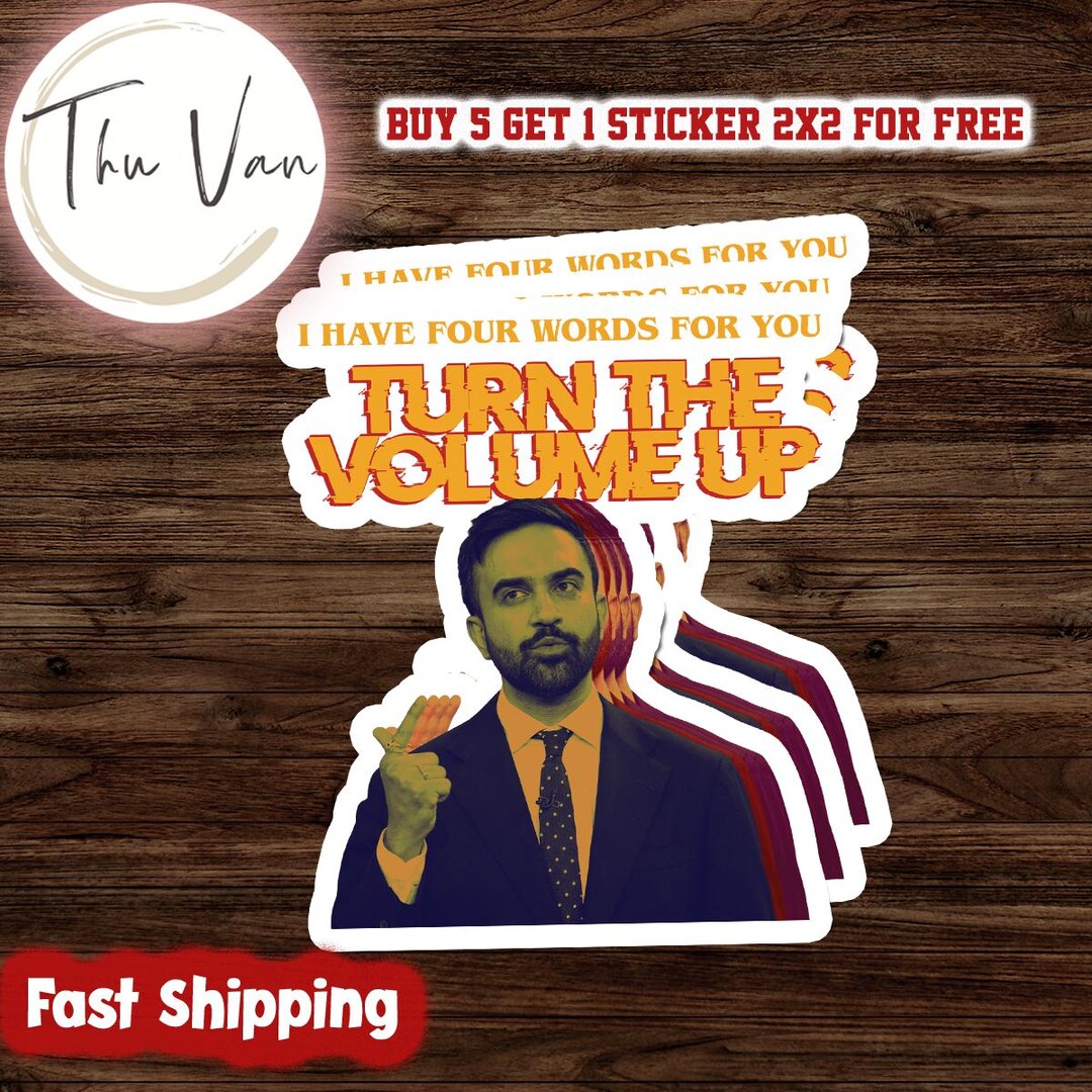 NYC Mayor Mamdani New York Sticker, Zohran Mamdani Sticker, Progressive ...