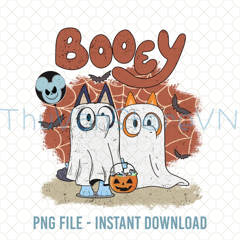 Booey Blueyy Dog Halloween Png, Blueyy Family, Spooky Blueyy Png, Trick ...
