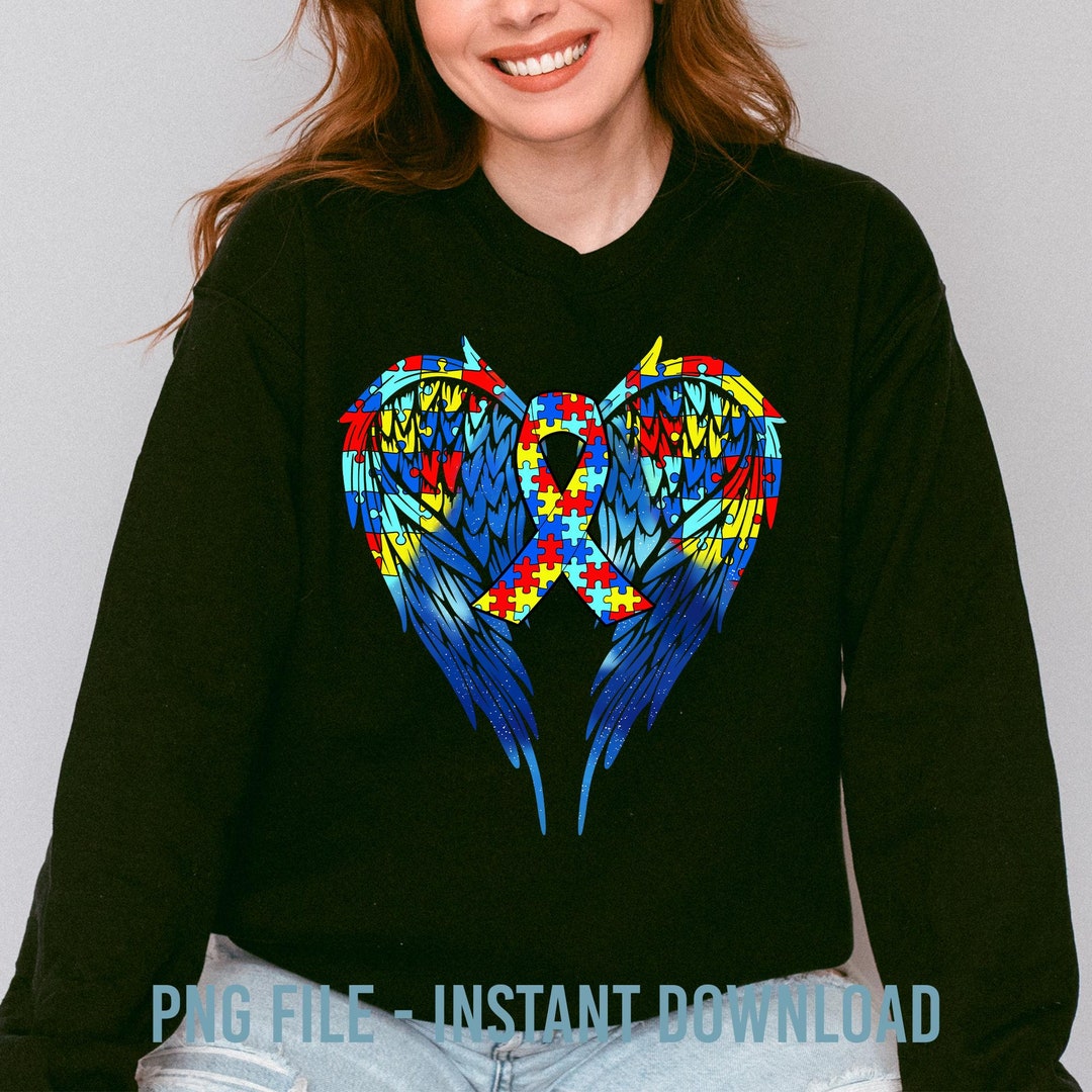 Autism Wing Png, Autism Awareness Month, Autism Puzzle Piece Png ...