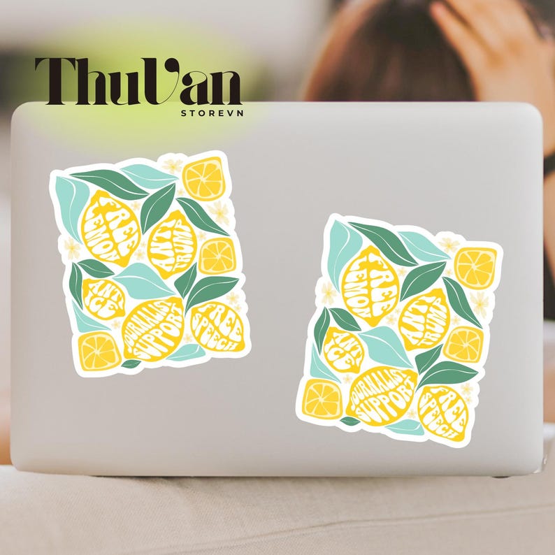 Free Lemon Sticker/ Magnet, Anti Trump Anti ICE Sticker, Free Speech ...