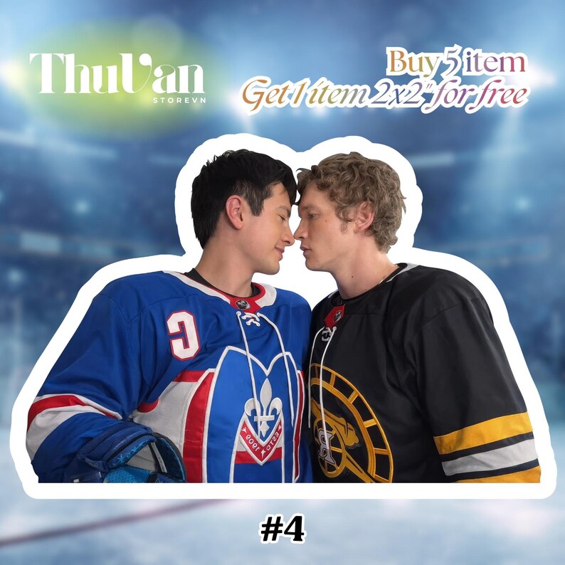 Heated Rivalry Sticker/ Magnet, Sports Romance, Hockey Romance Sticker ...