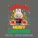 Merry Christmas Labubu Png, Labubu Monster Png, Labubu Christmas Tree ...