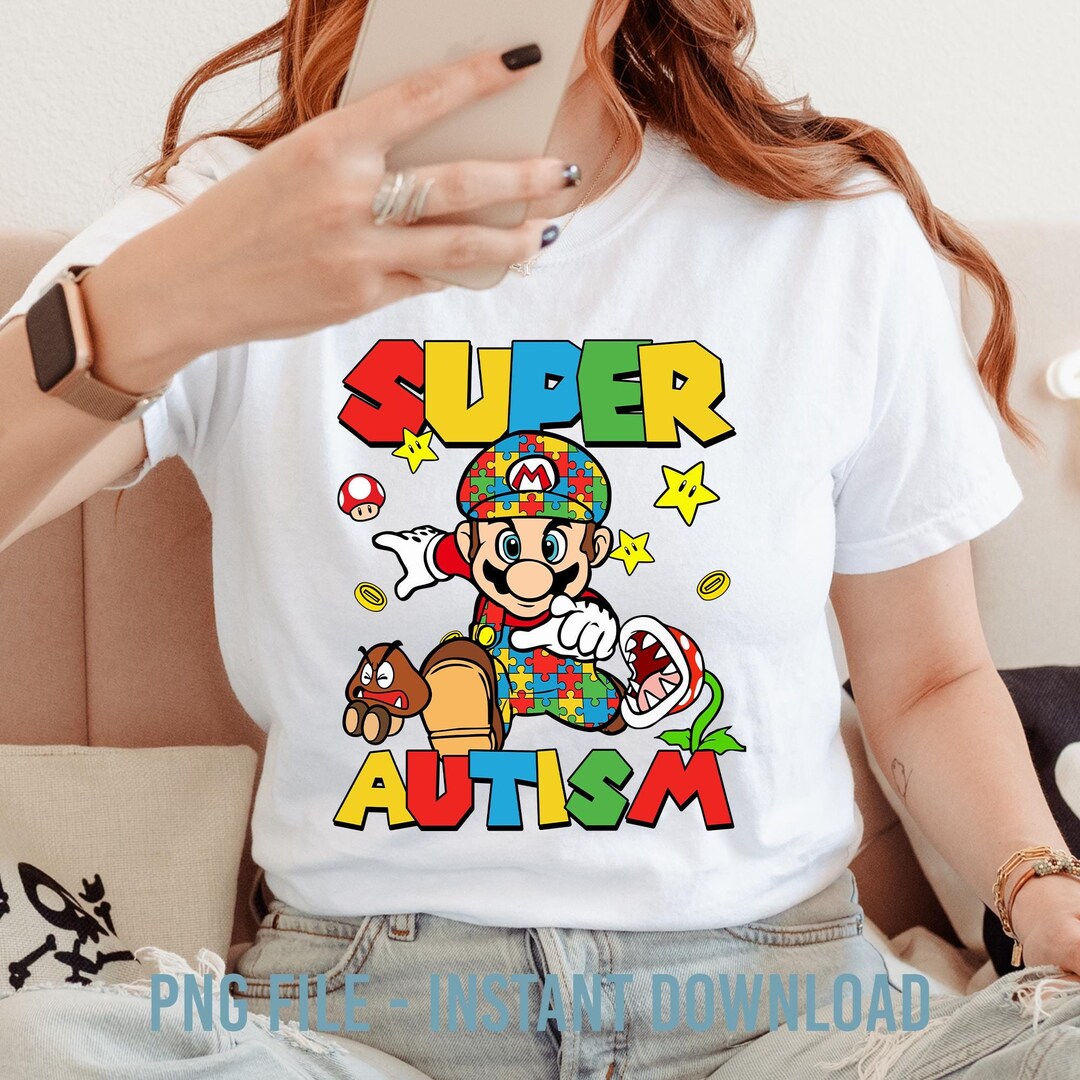 Super Autism Awareness Month Png, Autism Kids Gift, Autism Mom Png ...
