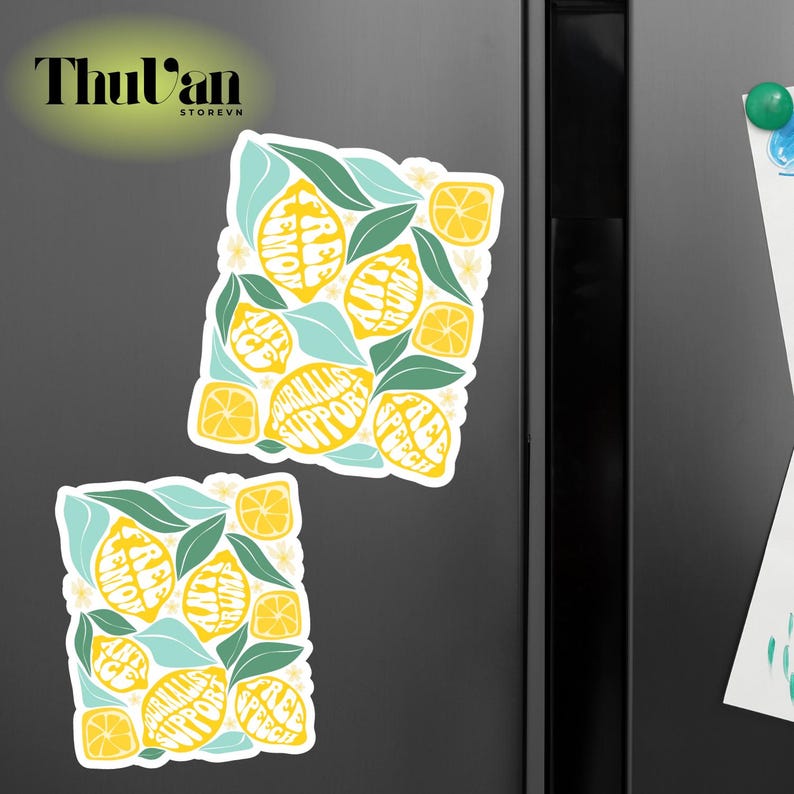 Free Lemon Sticker/ Magnet, Anti Trump Anti ICE Sticker, Free Speech ...