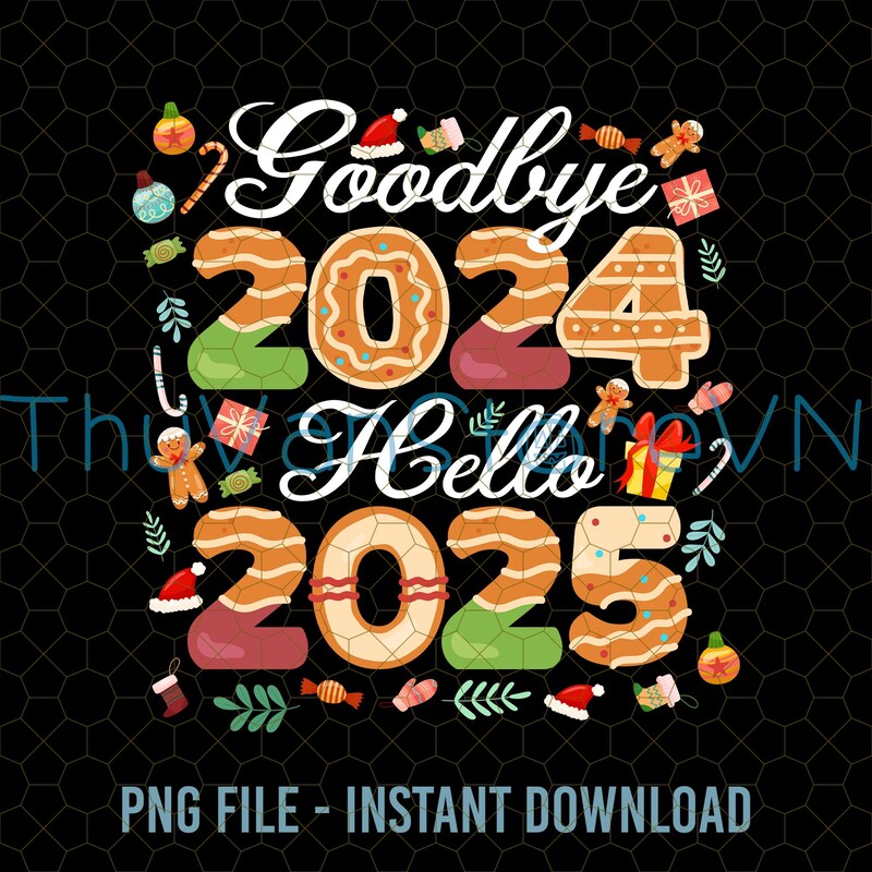 Goodbye 2024 Hello 2025 - Etsy