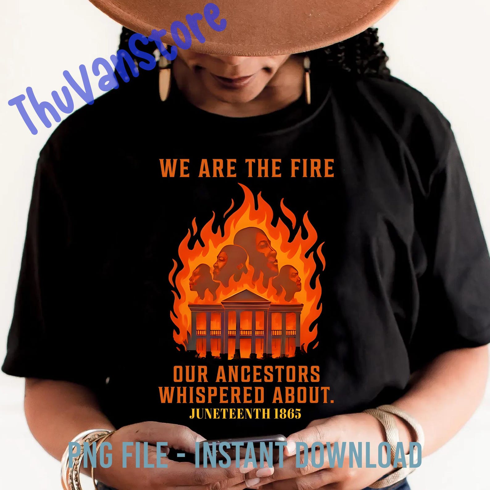 We Are the Fire Png, Our Ancestors Whispered About Juneteenth Nottoway ...